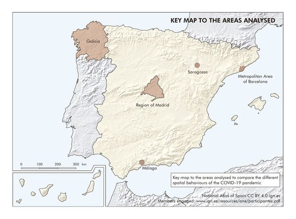 Different spatial behaviours